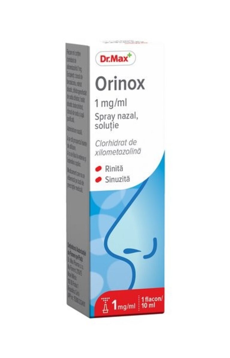 Dr. Max Orinox 1mg/ml spray nazal, 10ml - Farmacia Nor