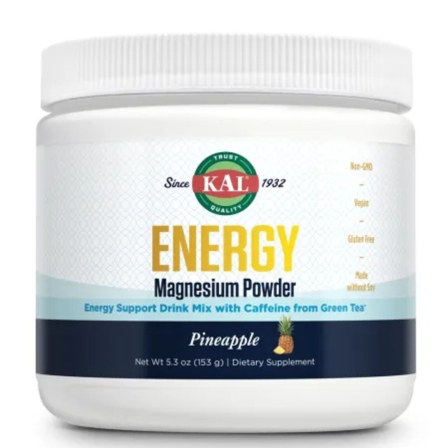 Energy Magnesium Powder Pineapple 153g Pudra, Secom - Farmacia Nor